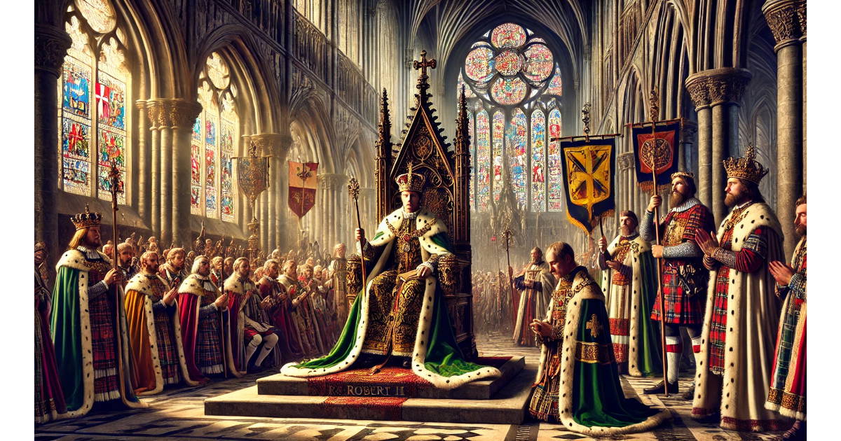 King Robert II of Scotland - David West
